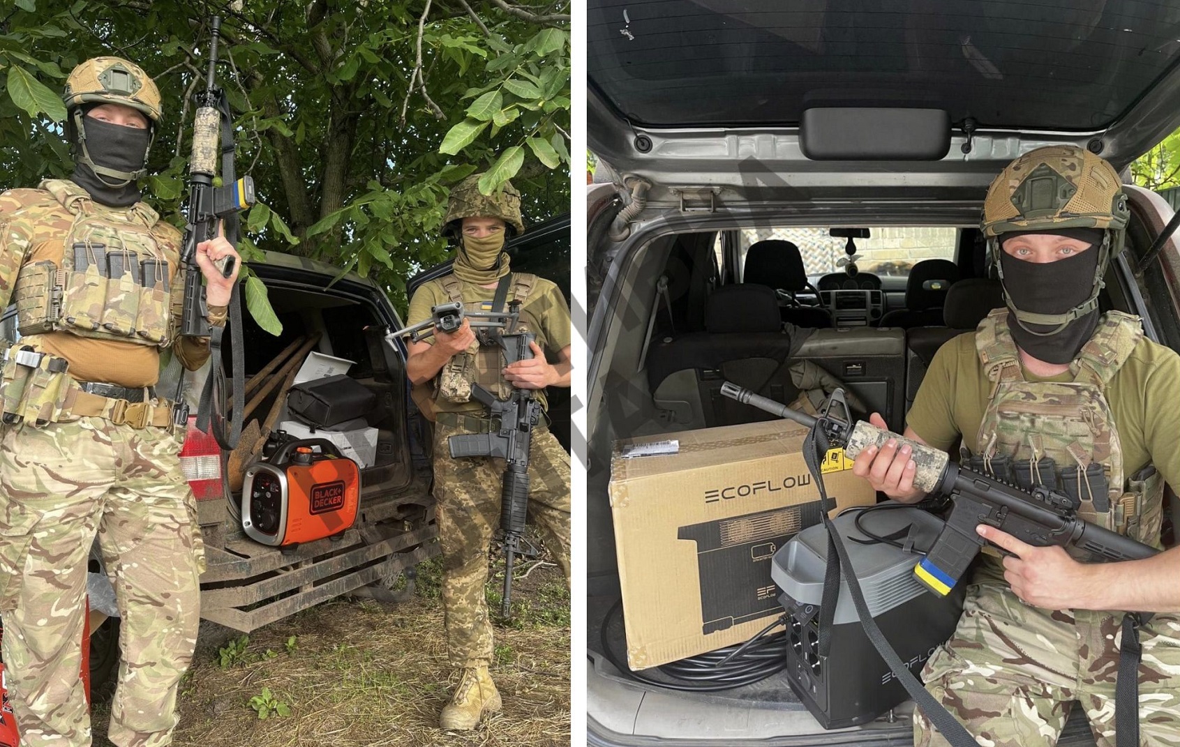 A charging station, a drone, and a generator | Reactive post